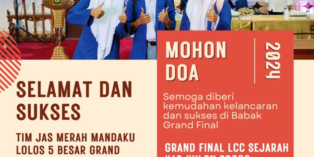 Tim Jas Merah MAN 2 Kulon Progo Lolos ke Final LCC Sejarah 2024 – MAN 2 ...