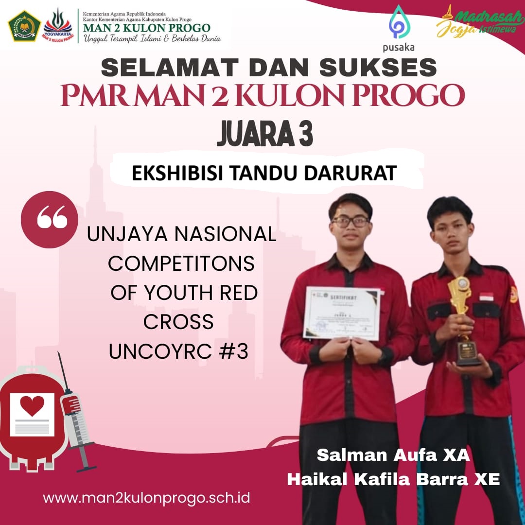 Salman dan Haikal MAN 2 Kulon Progo Raih Juara 3 UNCOVRC#3 di UNJAYA ...