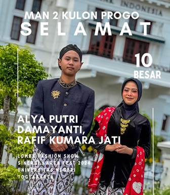 Couple Alya – Rafif dari MAN 2 Kulon Progo Lolos 10 Besar Fashion Show ...